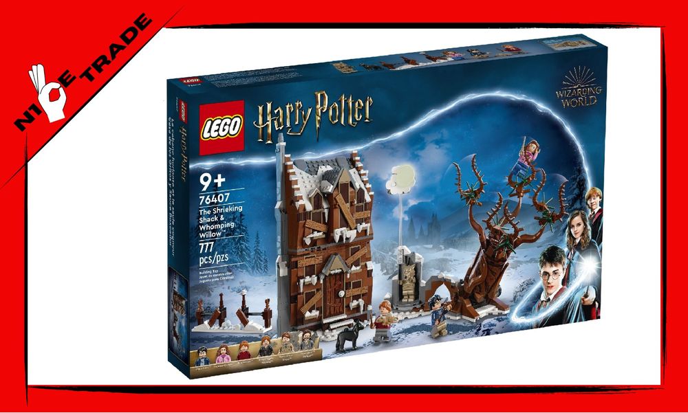 LEGO 76407 Harry Potter Heulende Hütte und Peitschende Weide (Neu und ...