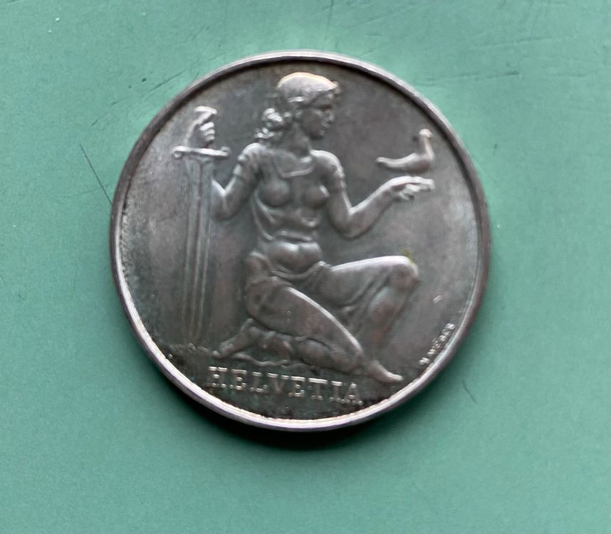 Silber 5 Franken 1936 Pro Patria Schweiz | Kaufen auf Ricardo