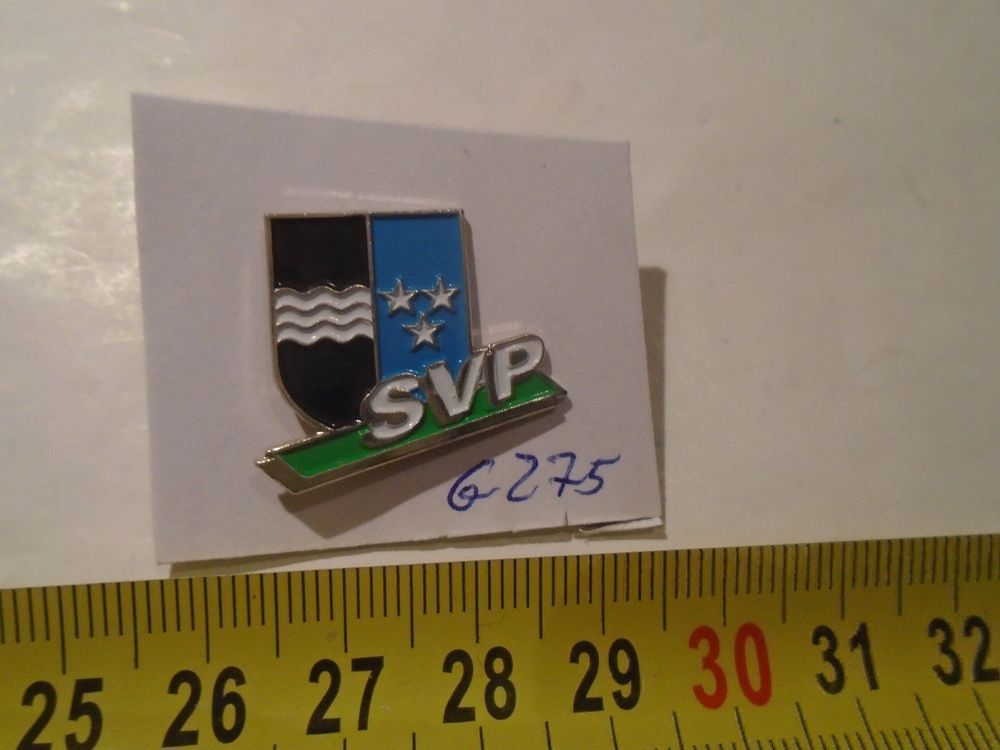 1 SVP Argau Pin (G275) (Gebraucht) in Winterthur für CHF 2 – mit ...
