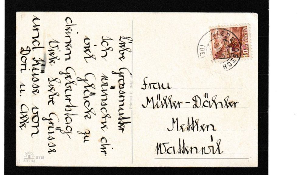 Herzliche Wünsche zum Geburtstag 1947 (C3 (Gebraucht) in Ruggell für ...