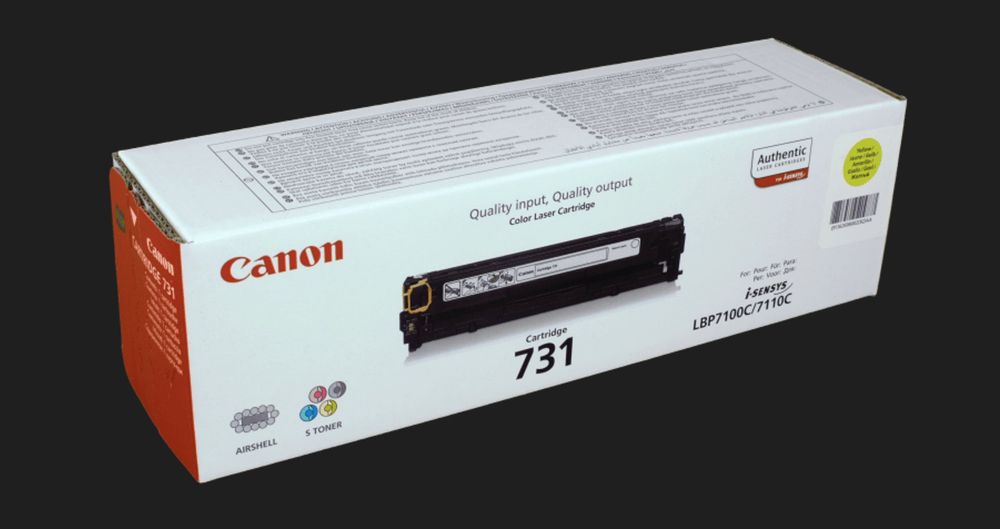 Canon I-Sensys LBP7100, MF628, MF8280 yellow Toner, 731 (Neu und ...
