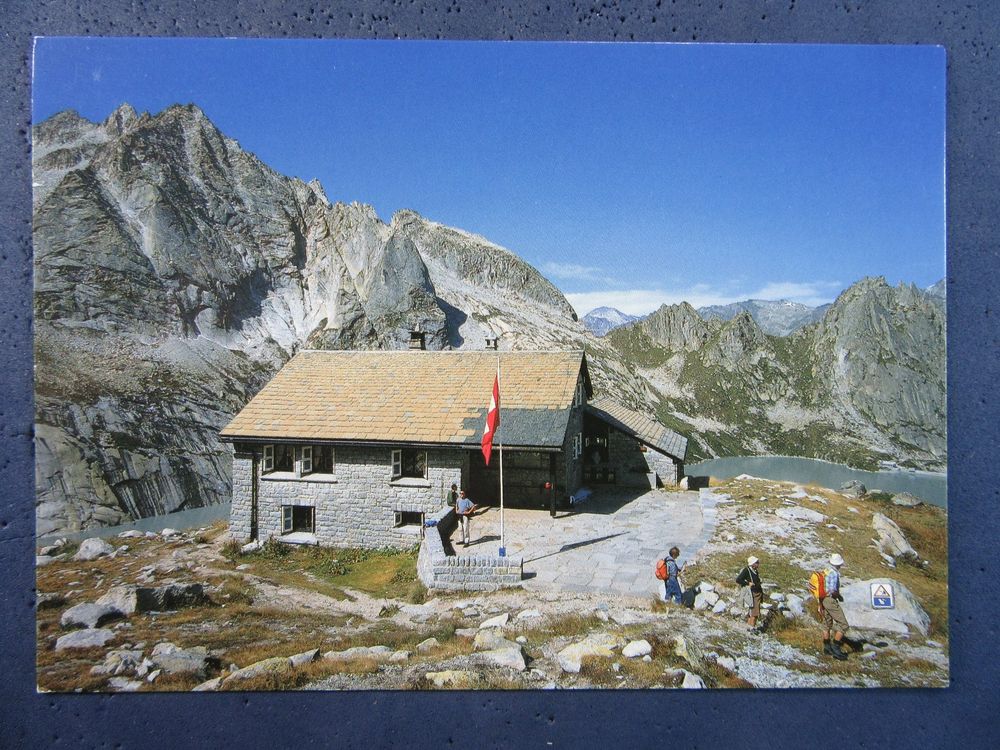 AK ALBIGNA-HÜTTE 2340müM SAC SEKTION HOHER ROHN BELEBT | Kaufen auf Ricardo