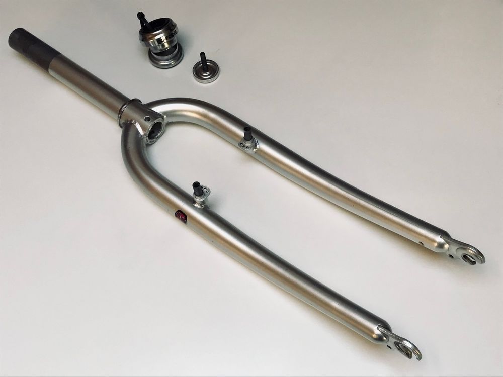 RETRO! Fourche 1 1/8 MTB acier Hi-Ten + jeux de direction (Gebraucht ...