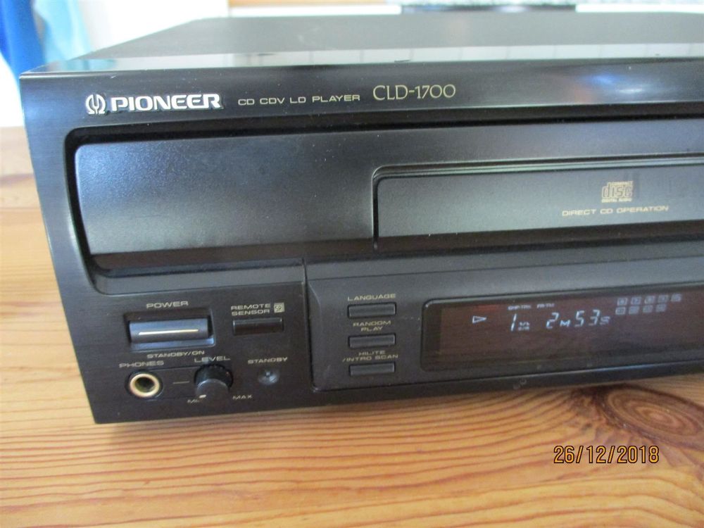 Laserdisc Player Pioneer CLD 1700 (Gebraucht) in Liestal für CHF 123 – mit Lieferung auf Ricardo ...