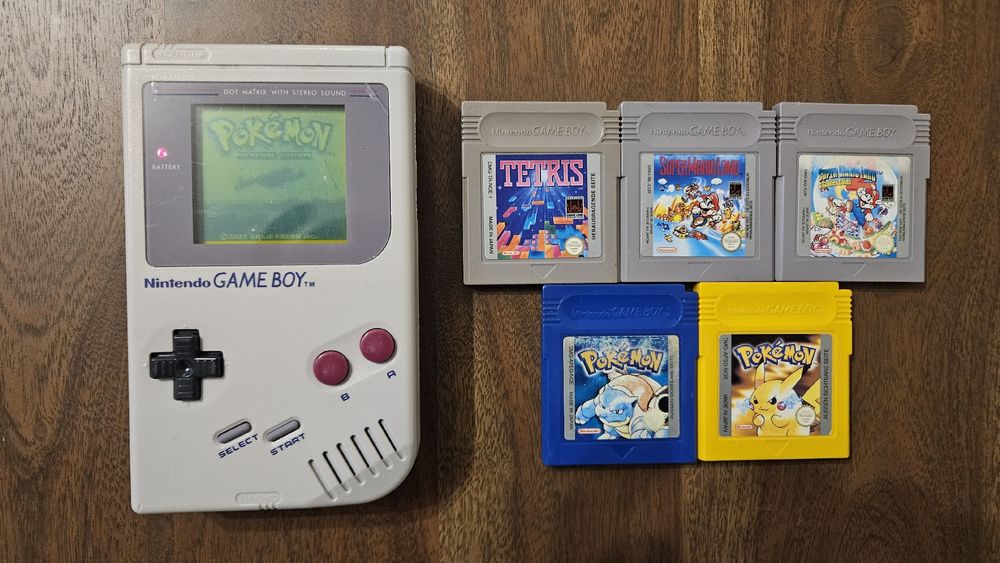 Gameboy Classic + 5 Spiele ( Pokémon& Mario ) (Gebraucht) in Winterthur ...