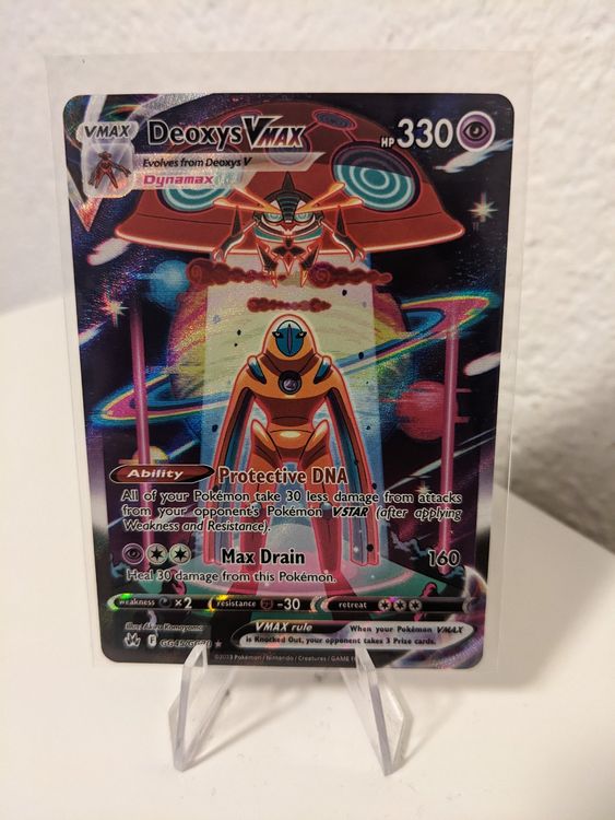 Pokemon Crown Zenith - Deoxys VMax GG45/GG70 ( EN ) | Kaufen auf Ricardo