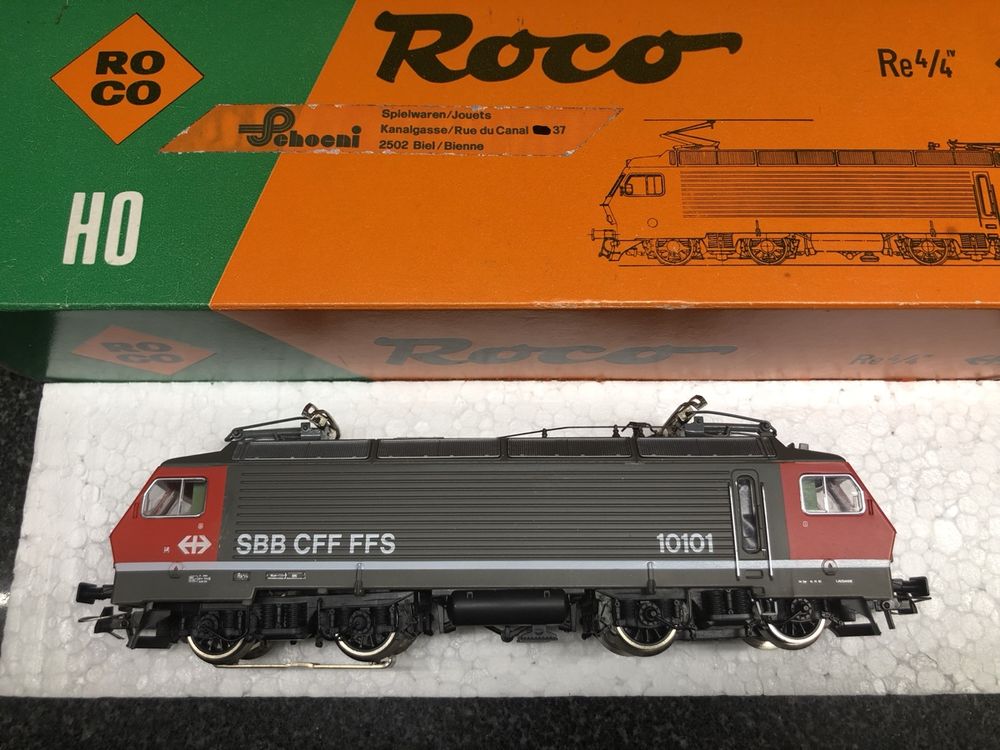 Roco Re 4/4 IV SBB CFF FFS 10101 HO - Sammlerstück! (Gebraucht) in ...