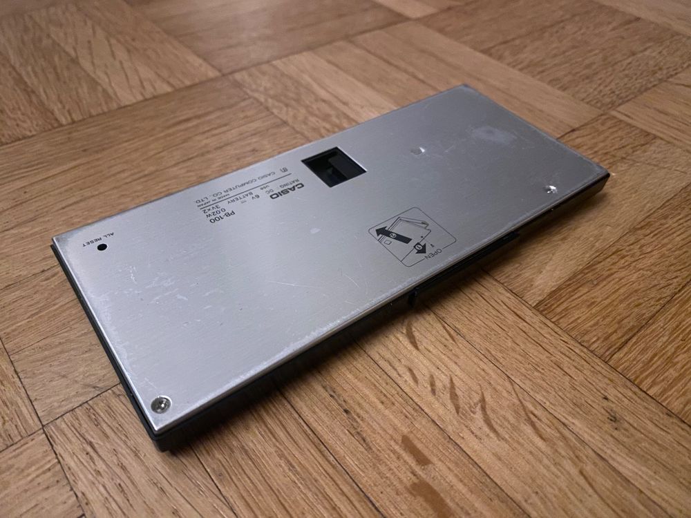 Casio PB-100 Basic Pocket Computer aus 1982 | Kaufen auf Ricardo