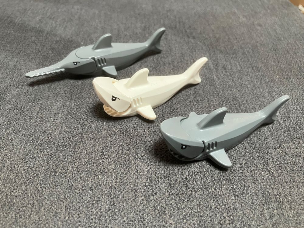 Lego figurine animal 3 sharks Minifiguren (Gebraucht) in Fully für CHF ...