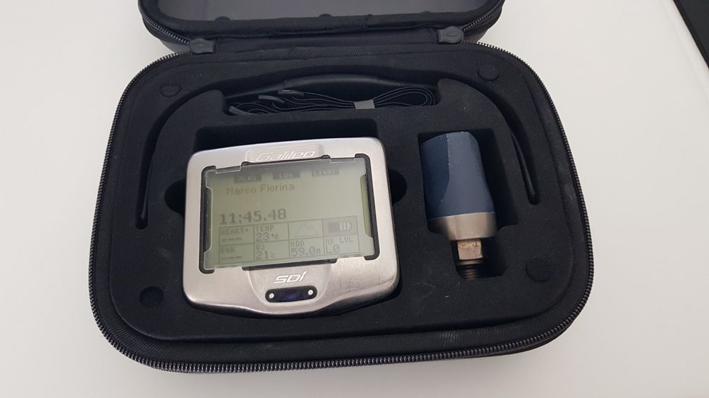 Tauchcomputer Uwatec Galileo Sol Luftintegriert / Mischgas (Gebraucht ...