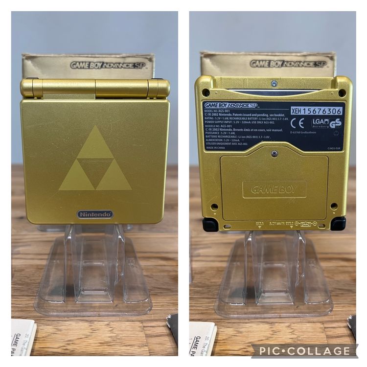 Gameboy Advance Sp Zelda Edition mit Ovp und Spiel ab 1.- (Gebraucht ...