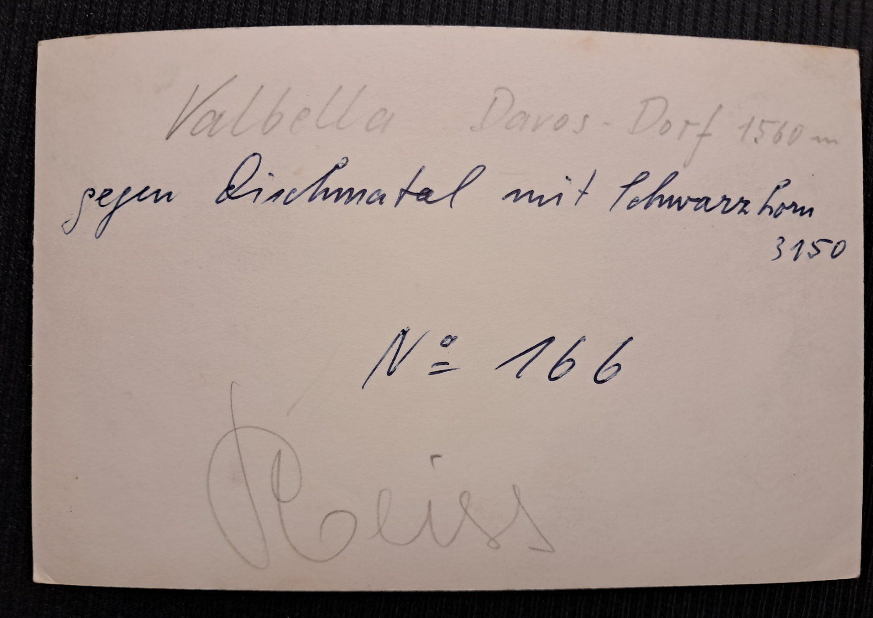 DAVOS: ALTE FOTO 132 X 86 MM. - KEINE AK! (Gebraucht) in Ponto ...