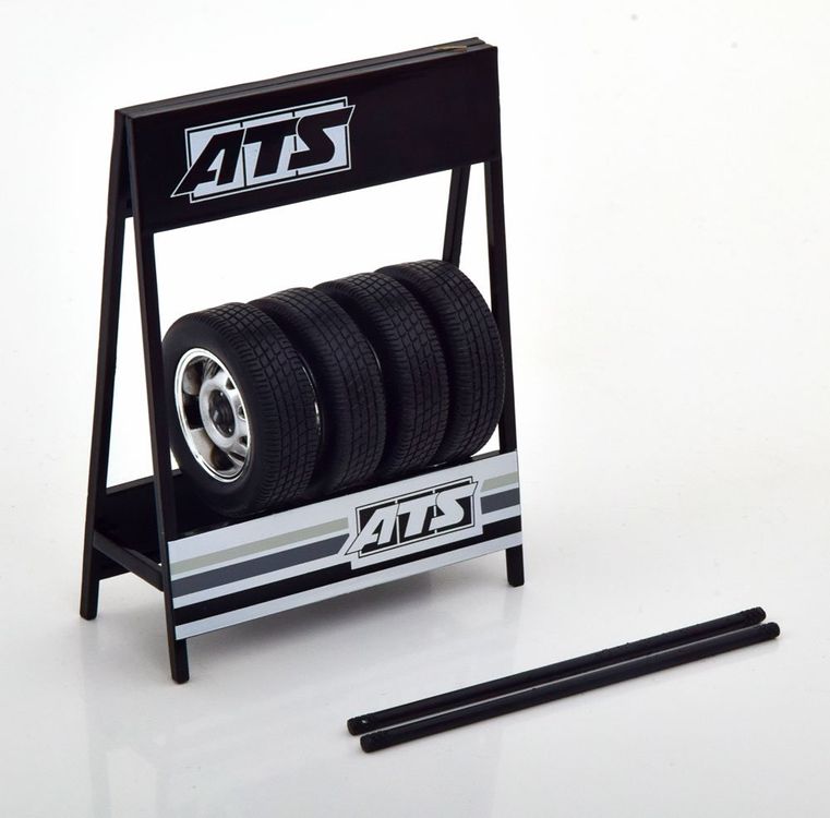 Räderset ATS Cup 1:18 / set de roues ATS Cup 1:18 IXO (Neu und ...