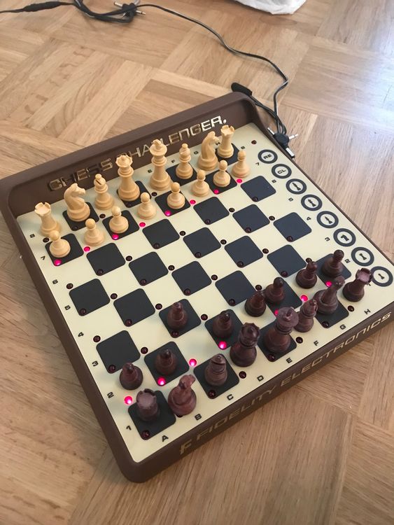 Sensory Chess Challenger 1980 jeu d’échecs vintage | Kaufen auf Ricardo