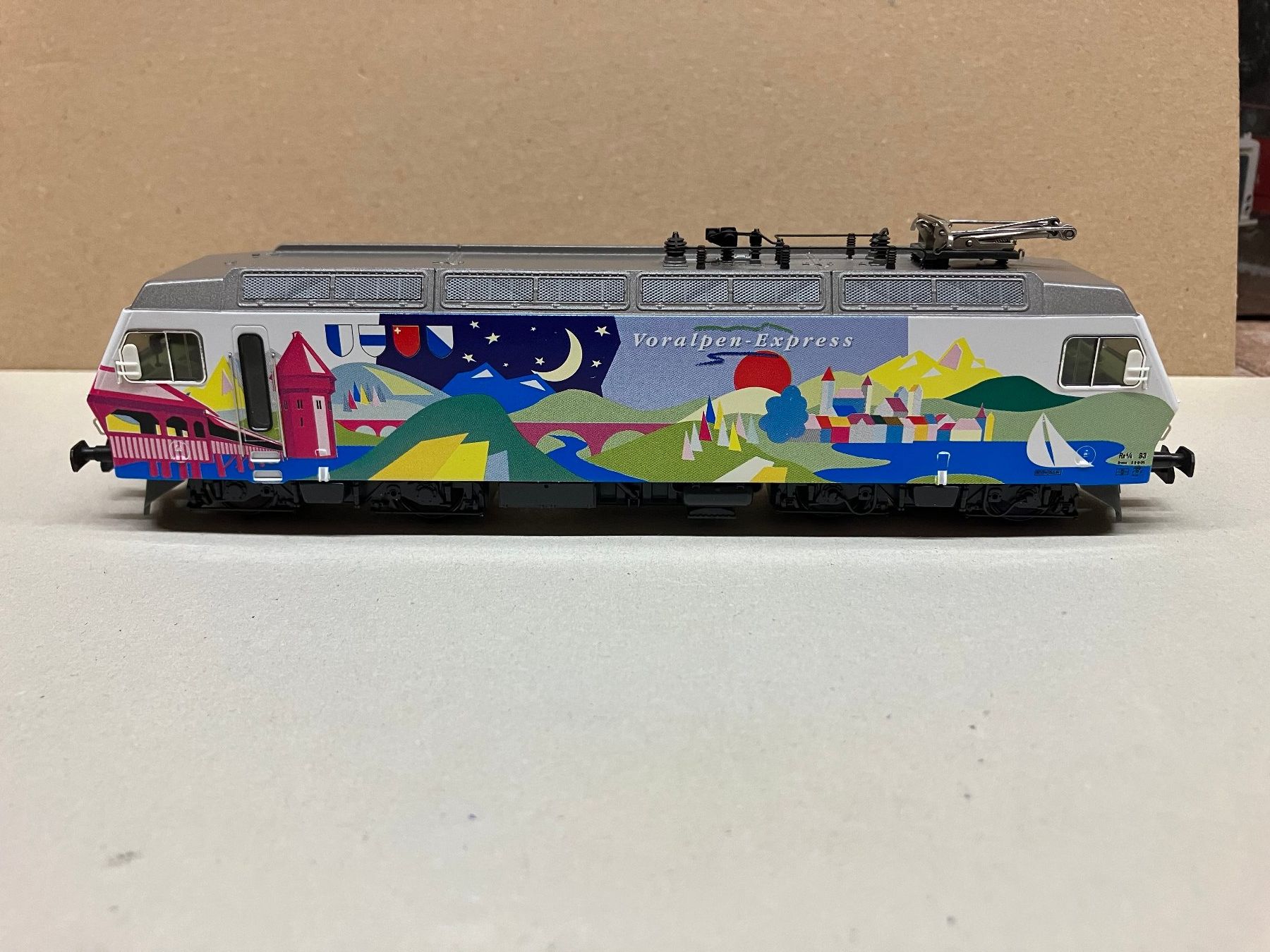 Hag 098 BT Re 456 "Voralpen-Express", H0 WS AC Analog (Gebraucht) in ...