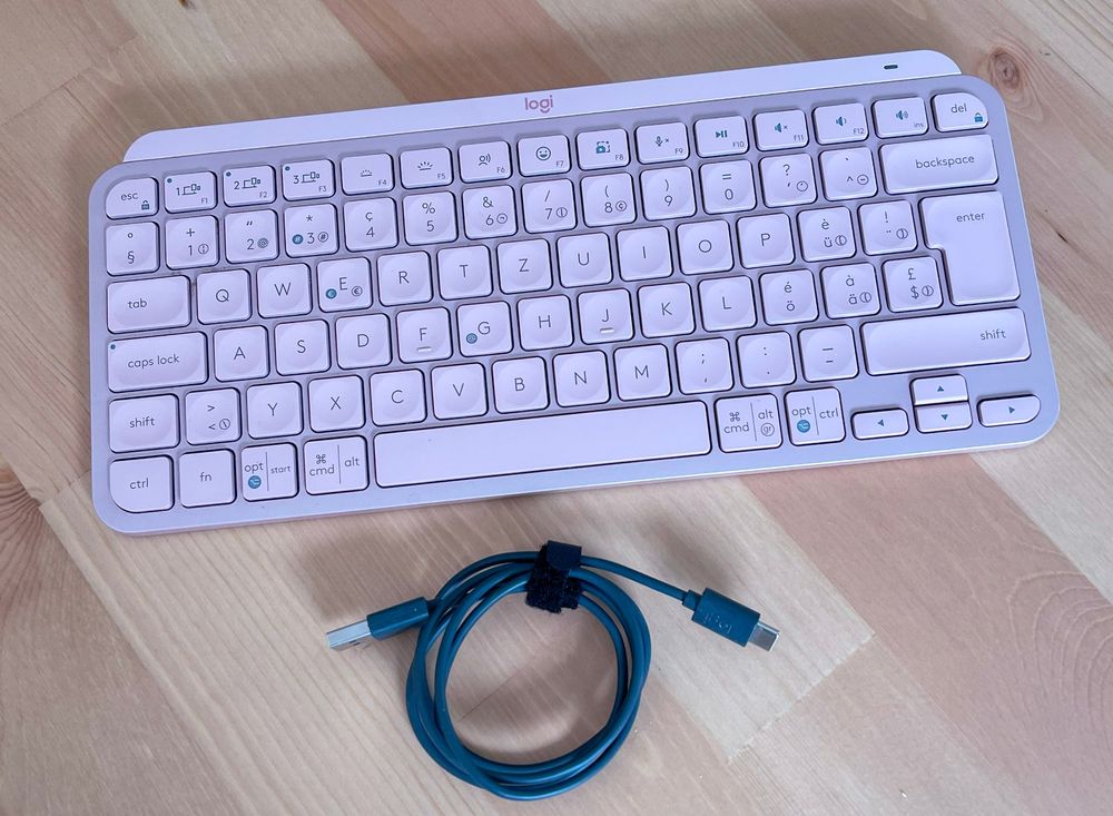 Logitech MX Keys Mini (CH, Kabellos), Rosa (Gebraucht) in Rüti ZH für ...