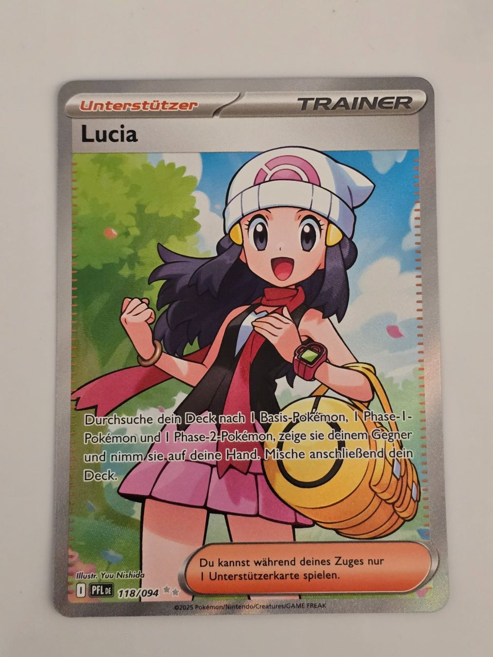 🇩🇪 Pokemon Fatale Flammen 》Lucia 118/094 (Neuf (Voir description)) à ...