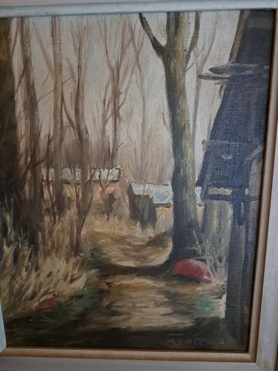 TABLEAU ANCIEN HUILE ALBERT LOCCA NEUCHATEL (Gebraucht) in couvet für CHF 41 – mit Lieferung auf ...