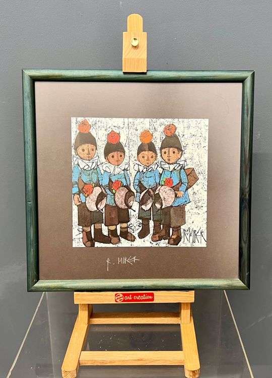 Bild Rudolf Mirer » Schellen - Ursli « Hand Signiert | Kaufen auf Ricardo