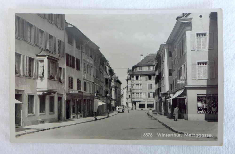 AK WINTERTHUR ZH, Metzggasse, belebt (Gebraucht) in Wallisellen für CHF 10 – mit Lieferung auf ...