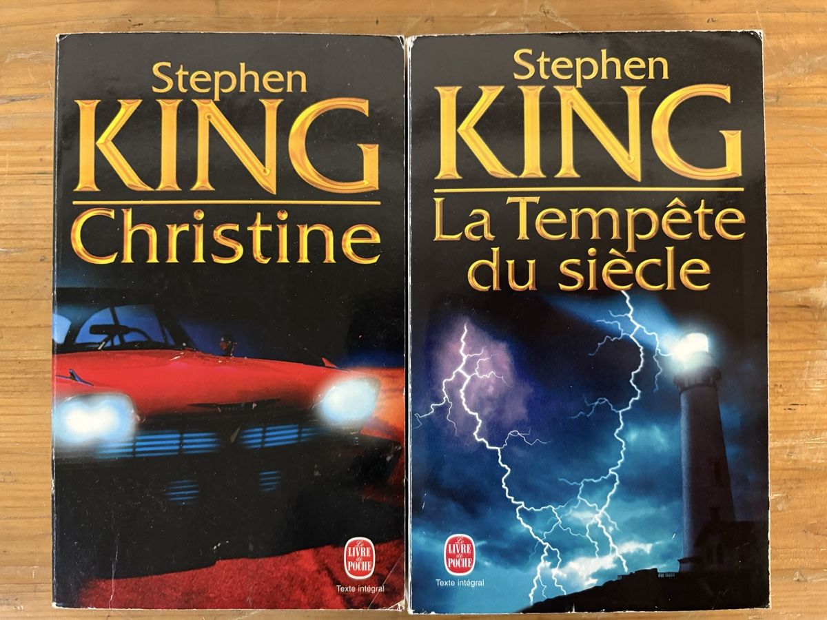 Stephen King – Christine & La Tempête du siècle (D'occasion) à Chénens ...