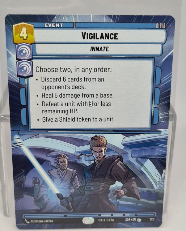 Star Wars Unlimited Hyperspace Vigilance 323 | Kaufen auf Ricardo