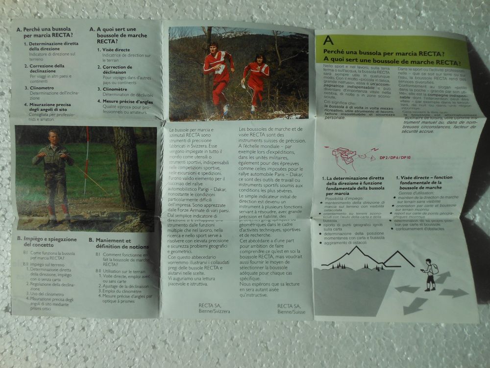 Boussole RECTA de précision type DP2 Swiss Pecision Compass (Neu und ...