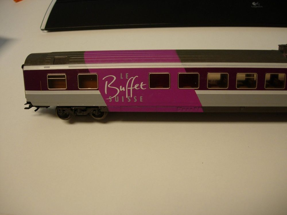 Märklin 4125 "LeBuffet Suisse" EC Speisewagen (Gebraucht) in Morschach für CHF 13 – mit ...