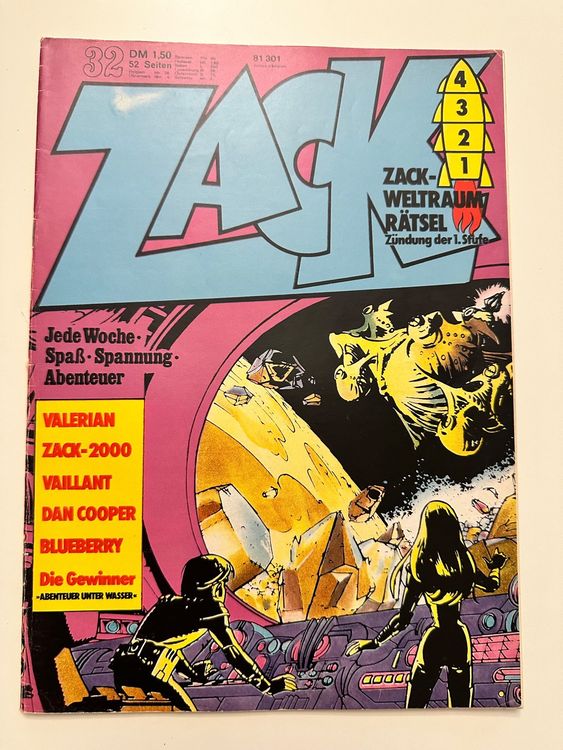 Rarität Zack Comics 32 von 1973 | Kaufen auf Ricardo