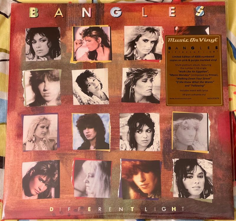 Bangles Different Light Pink/Purple Vinyl LP 180g 80er 80s (Neu und ...