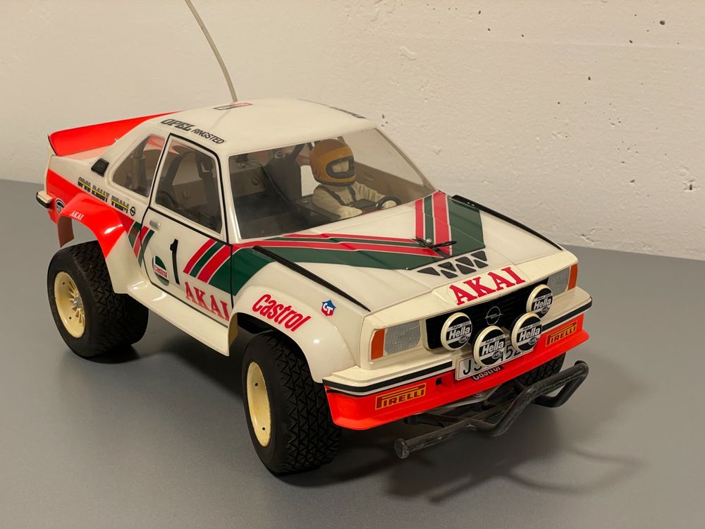 Tamiya Opel Ascona 400 Rally Modell-Auto inkl. Fernsteuerung (Gebraucht ...