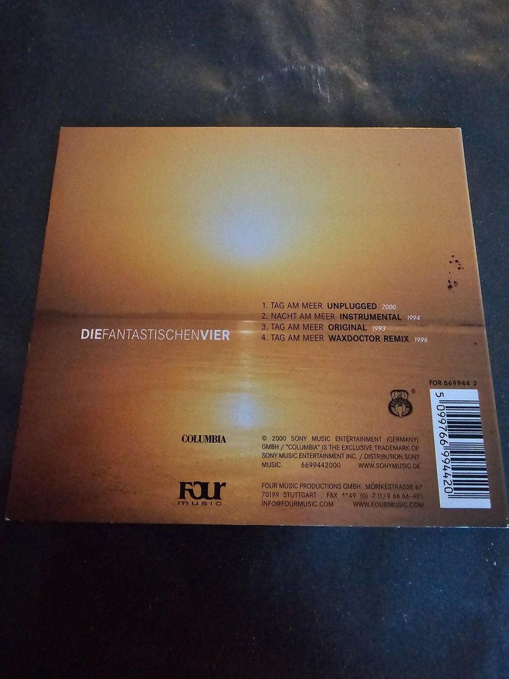 Maxi - Die Fantastischen Vier – Tag Am Meer (MTV Unplugged) (Gebraucht ...