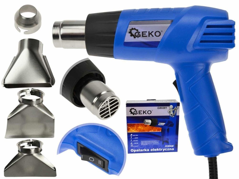 Heißluftpistole Föhn 2000W + Düsen | Kaufen auf Ricardo