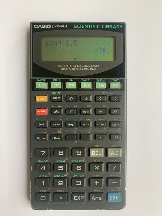 Casio Fx-5500 LA Wissenschaftlicher Rechner | Kaufen auf Ricardo