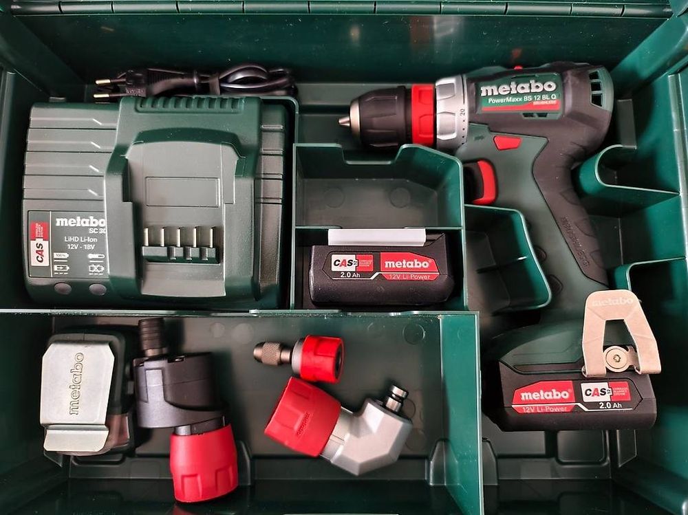 Metabo Brushless BS 12 BL Q Akku Bohrschrauber (2 x 2Ah) Neu (Neu und ...