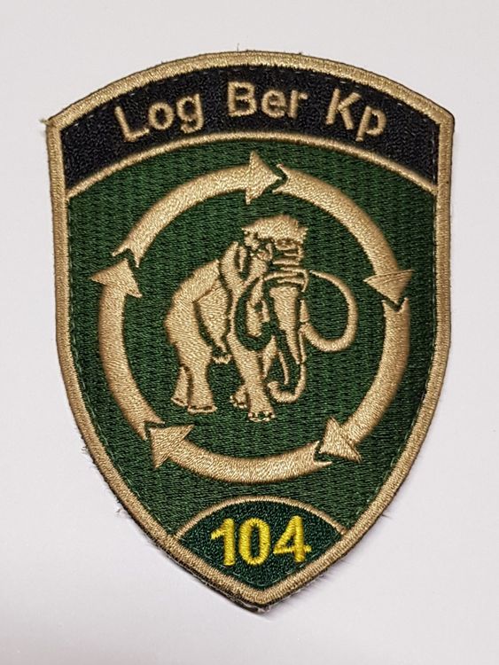 Log Ber Kp 104 Badge Schweizer Armee Abzeichen / mit Klett | Kaufen auf Ricardo