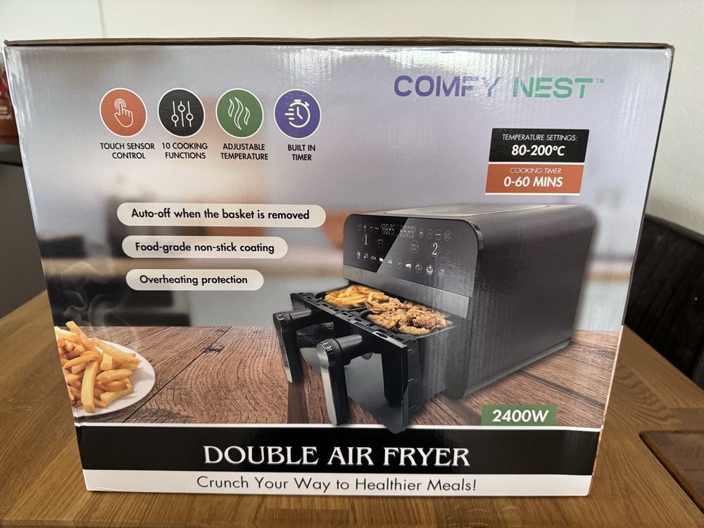 Comfy Nest Double Air Fryer (Neu (gemäss Beschreibung)) in Schmitten FR für CHF 65 – mit ...