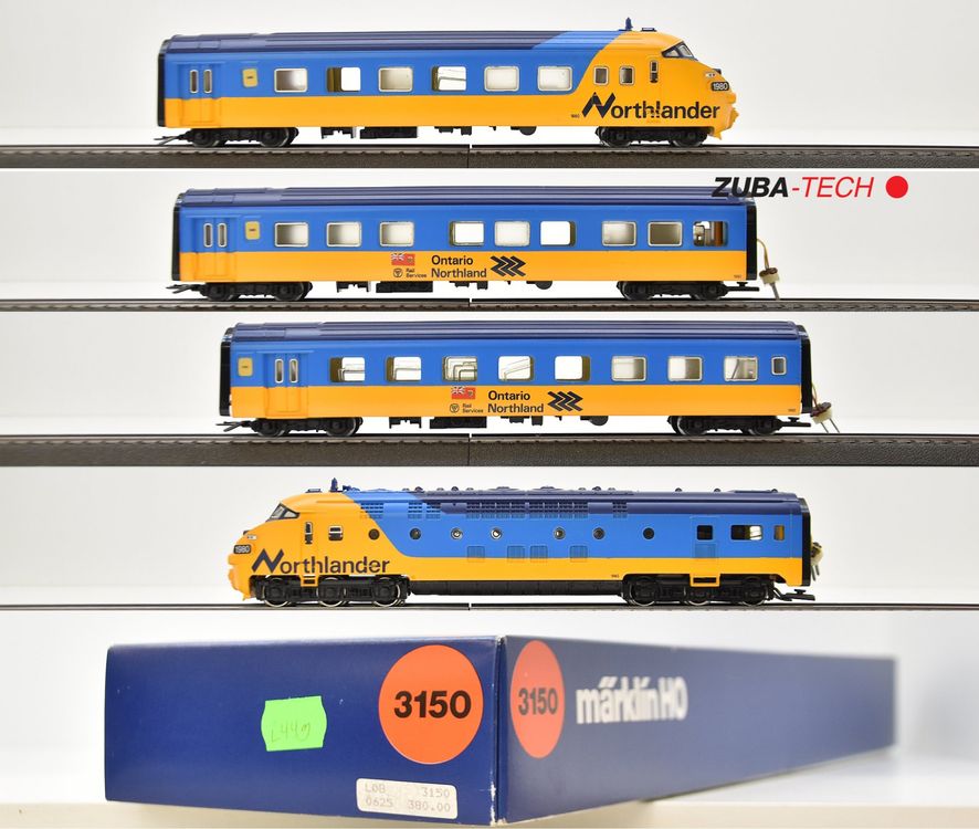 Märklin 3150 Dieseltriebzug Northlander Spur H0 WS Analog OV (Gebraucht ...