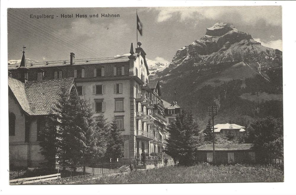 Engelberg (OW) Hotel Hess - Hahnen - 1910 | Kaufen auf Ricardo
