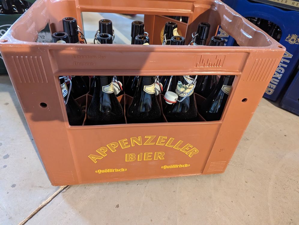 Leere Bierflaschen im Harass Appenzeller | Kaufen auf Ricardo
