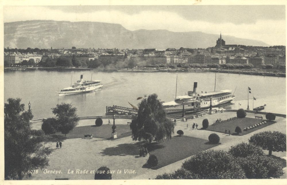 Genève, Raddampfer, Dampfschiffe, Lac Léman, la rade | Kaufen auf Ricardo