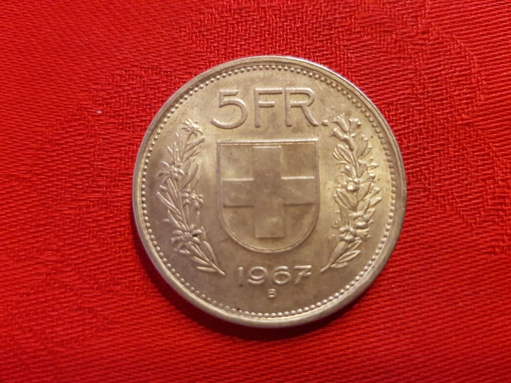Piece argent 5fr 1967 | Kaufen auf Ricardo