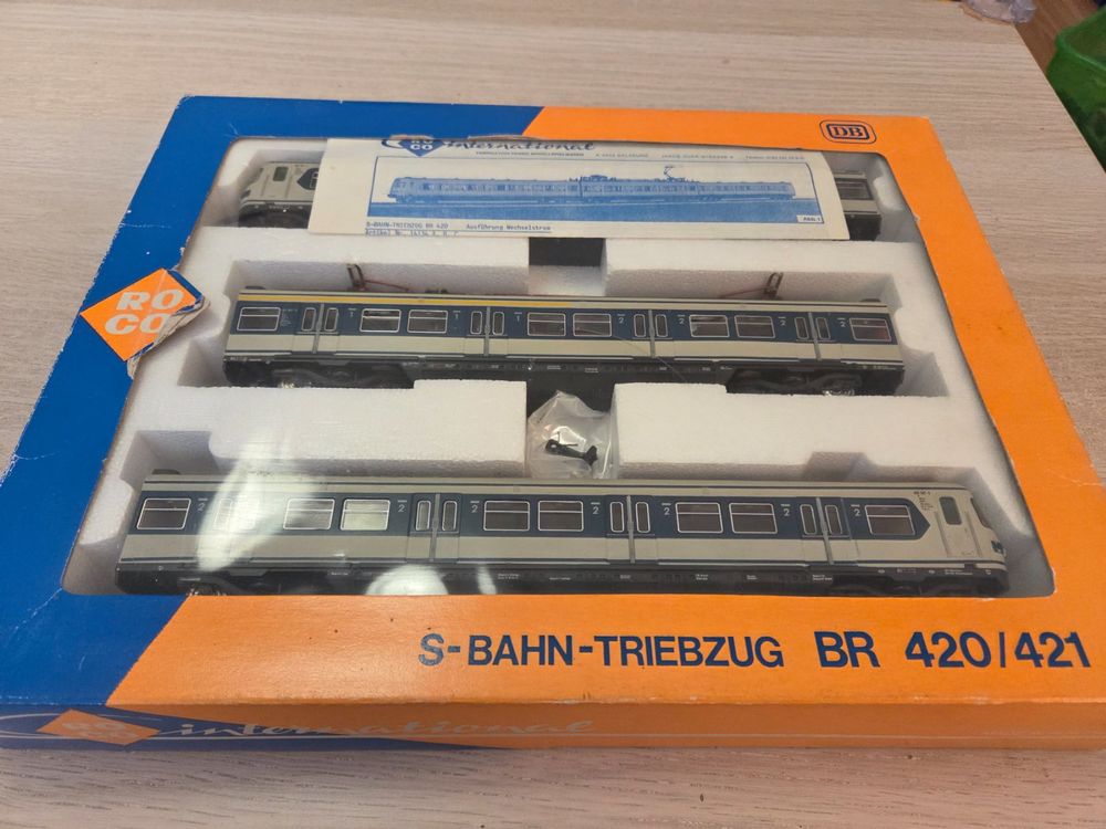 Roco 14134C S-Bahn-Triebzug BR 420 H0 (D'occasion) à St-Aubin-Sauges pour CHF 89 – avec ...