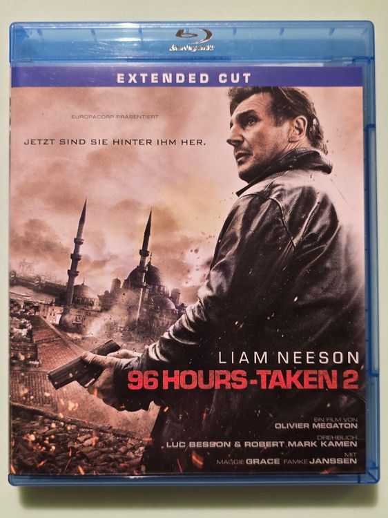 96 Hours - Taken 2 [2012] • Ext. Cut • Liam Neeson • Bluray (Gebraucht ...