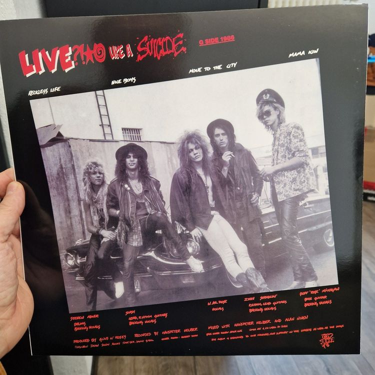 Guns N' Roses – G N' R Lies - 1988 LP - New reissue NEW | Acheter sur ...