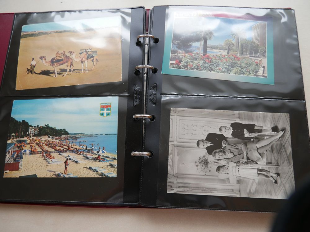 Album mit grossteils sehr alten Ansichtskarten (alle Welt) (Gebraucht ...