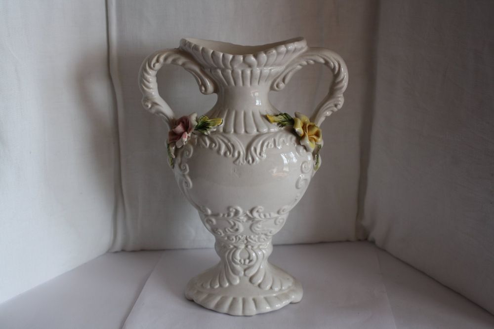 Vintage Bassano Keramik Vase | Kaufen auf Ricardo
