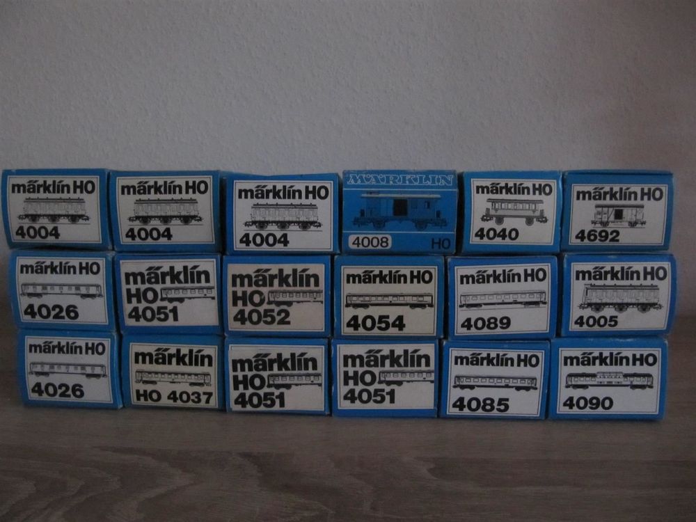 Konvolut LEERVERPACKUNGEN Märklin #1511 (Gebraucht) in Basel für CHF 20 ...