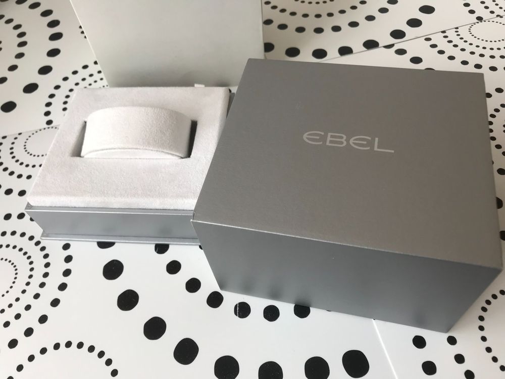EBEL ORIGINAL - WATCH CASE BOX ECRIN SCHACHTEL - TOP !!! (Neu (gemäss ...