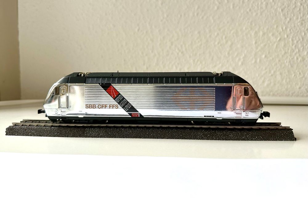 Hag H0 E-Lok SBB Re 460 AC Jubi 150 Jahre Chrome (Neu (gemäss Beschreibung)) in Wädenswil für ...